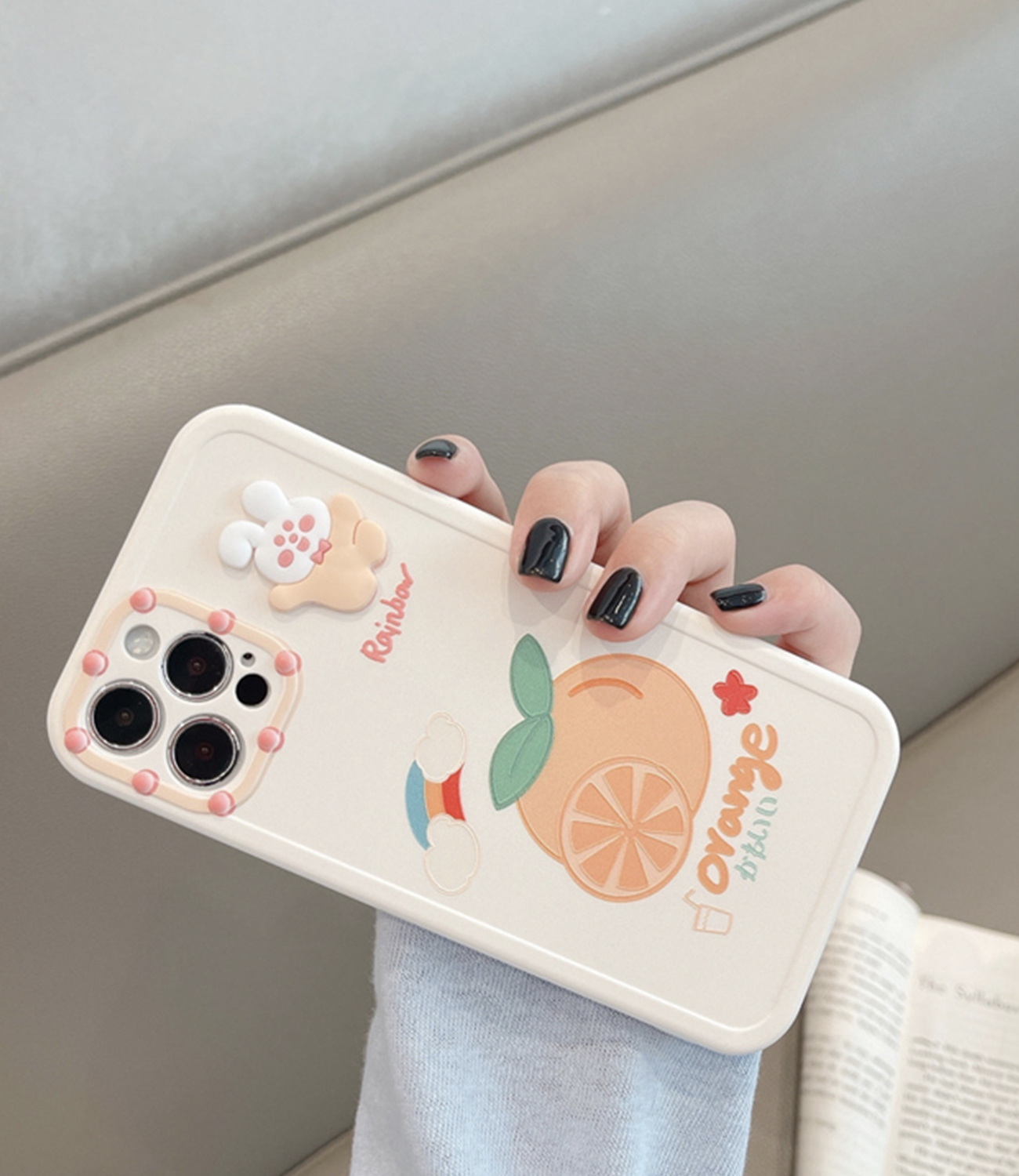 Cute Strawberry Phone Case Orange Phone Case on Luulla